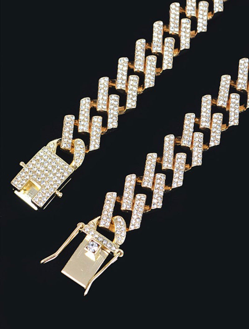 Diamond Cuban Link Chain – Femme Duality